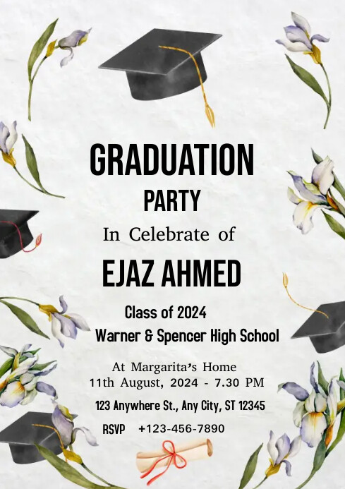 Graduation ceremony templates | PosterMyWall