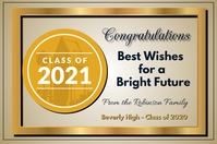 Graduation Class of 2021 Template | PosterMyWall