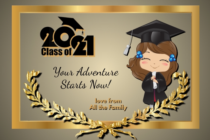 Graduation Congratulations Template | PosterMyWall