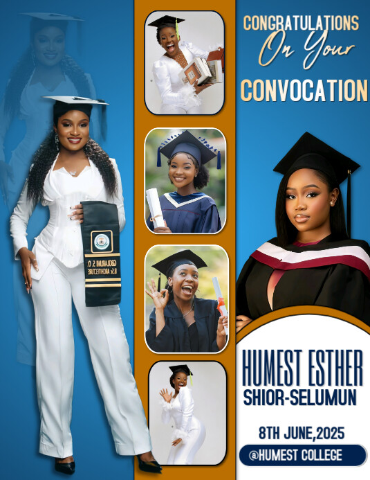 Graduation / Convocation Design Template | PosterMyWall