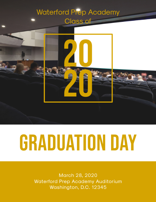Graduation Day Template | PosterMyWall