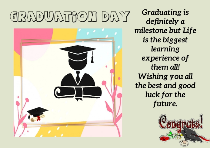 graduation day Template | PosterMyWall