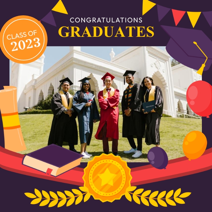 Graduation Day Template | PosterMyWall