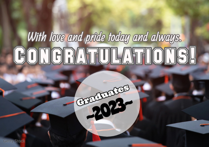 Graduation Day Template | PosterMyWall