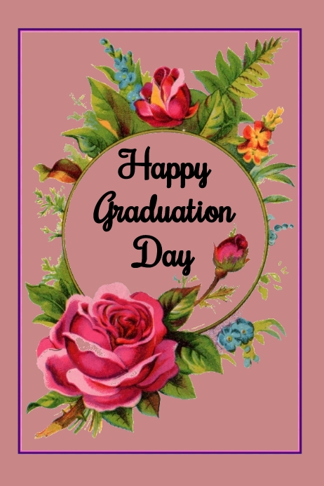 Graduation Day Template | PosterMyWall