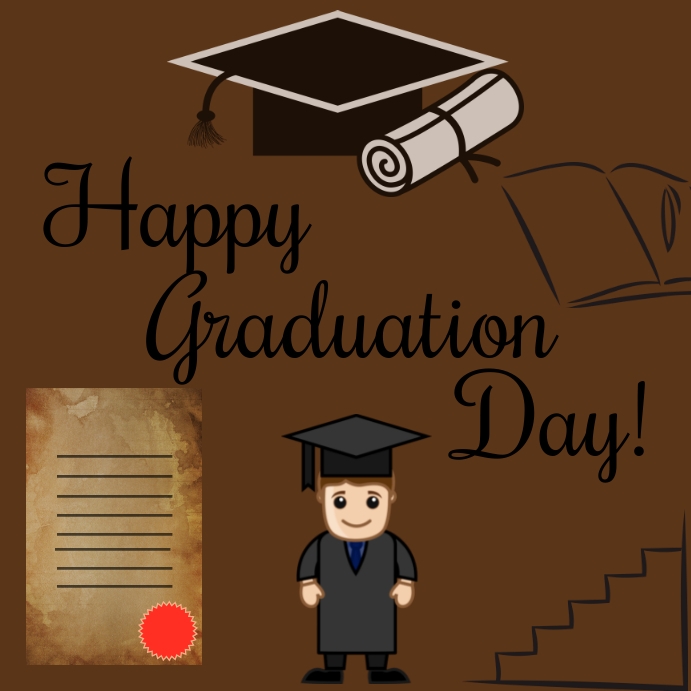 Graduation Day Template | PosterMyWall