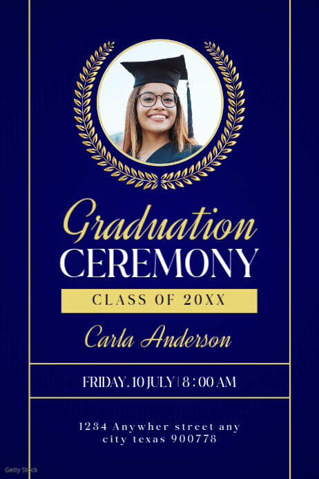 Copy of graduation day flyer design | PosterMyWall