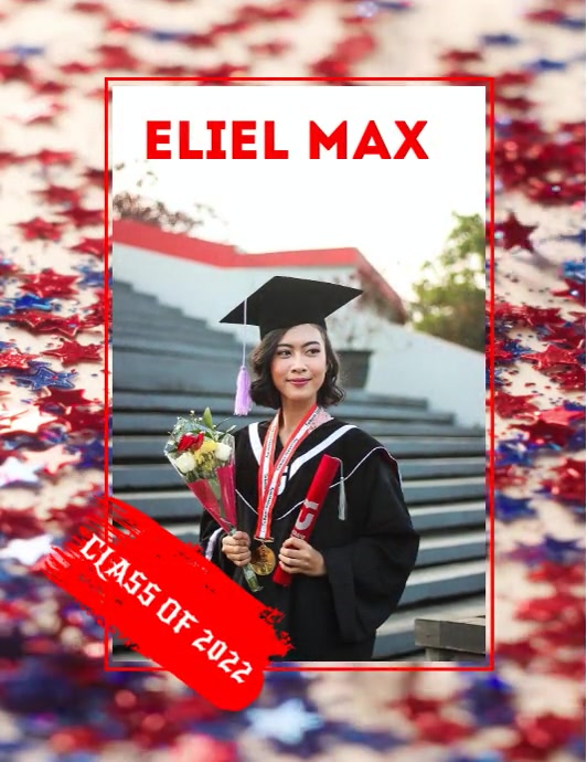 Graduation day flyer template | PosterMyWall