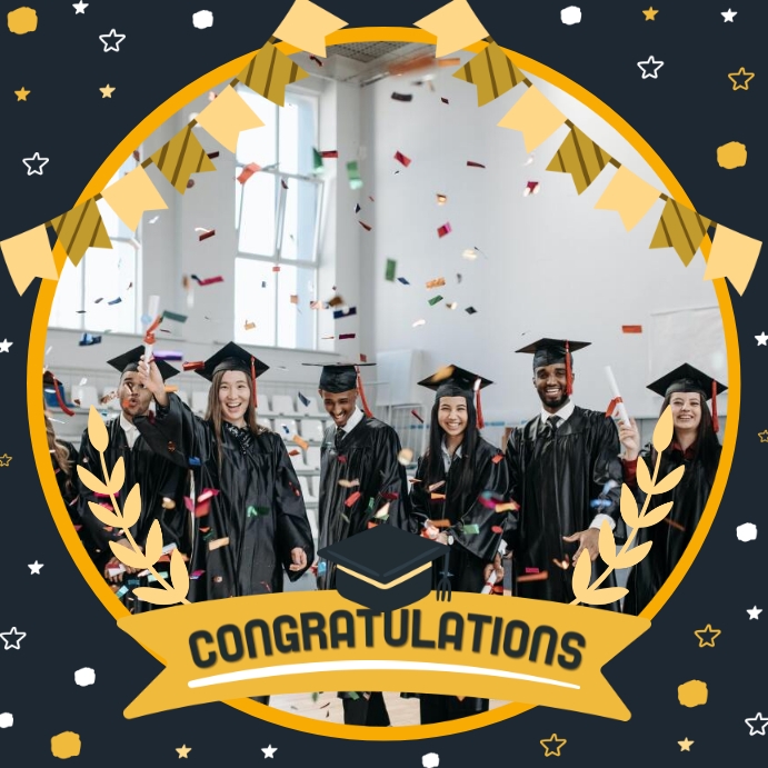 Graduation Day Instagram Ads Template | PosterMyWall