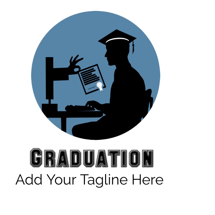 Graduation day logo, flyer Instagram post Template | PosterMyWall