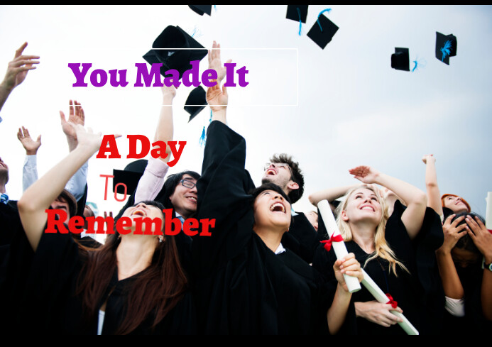 Graduation design Template | PosterMyWall