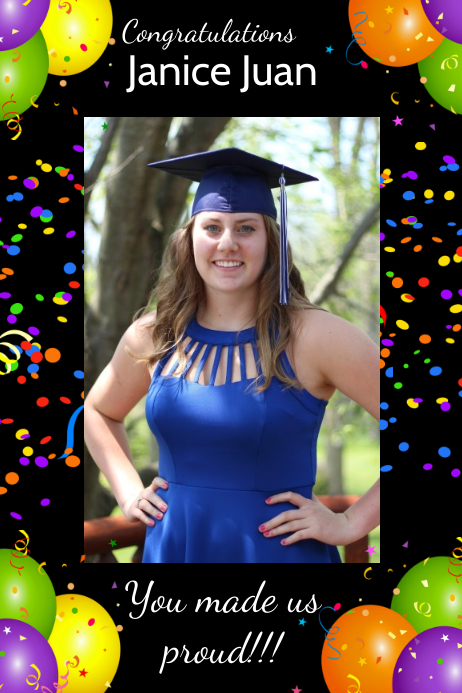 Copy of graduation | PosterMyWall