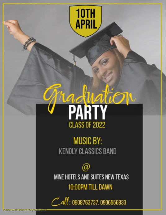 Copy of Graduation | PosterMyWall