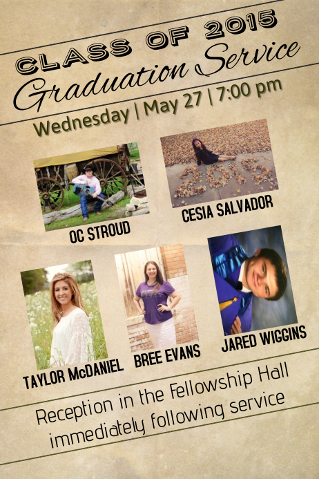 Graduation Template | PosterMyWall