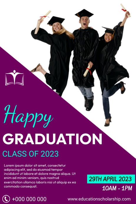 Graduation Template | PosterMyWall