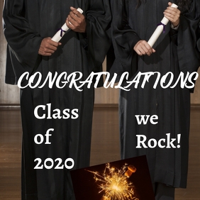 GRADUATION PARTY 2020 FLYER TEMPLATE | PosterMyWall