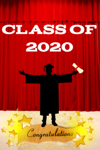 Graduation poster Template | PosterMyWall