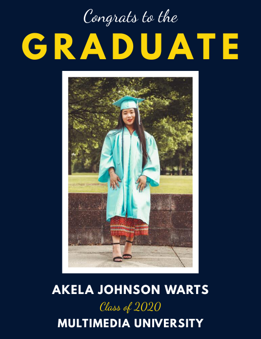 Copy of GRADUATION | PosterMyWall