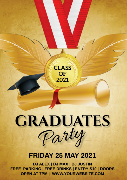 Copy of GRADUATION | PosterMyWall