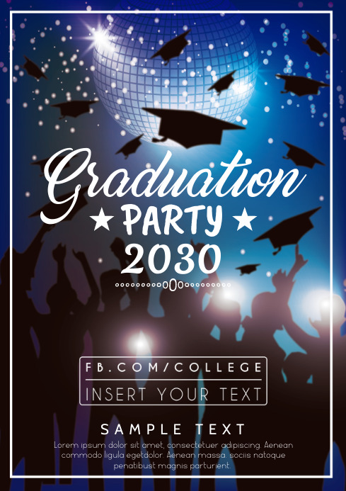 Graduation Template | PosterMyWall