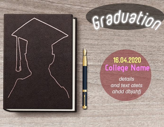 graduation Template | PosterMyWall
