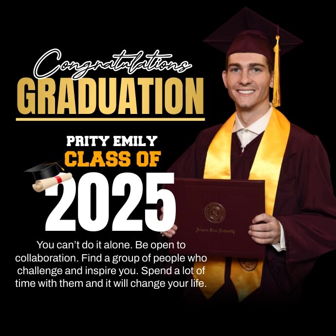 Graduation People Template Education People Vector Logo Design