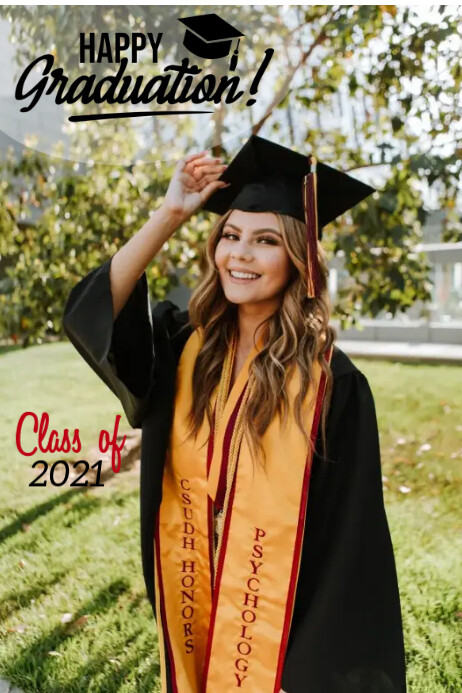 Copy of graduation | PosterMyWall