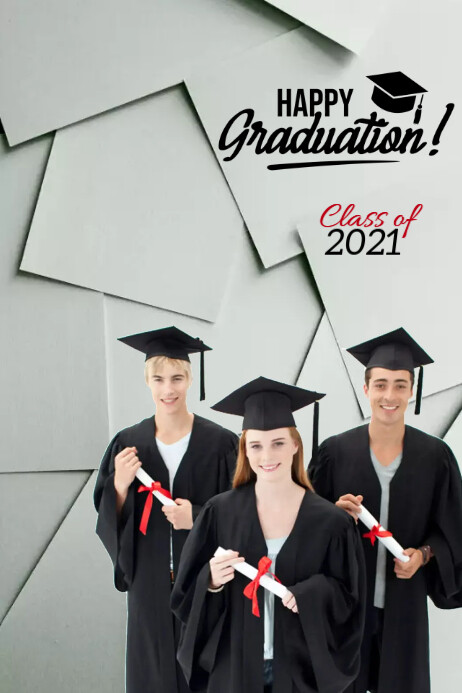 Modèle graduation | PosterMyWall