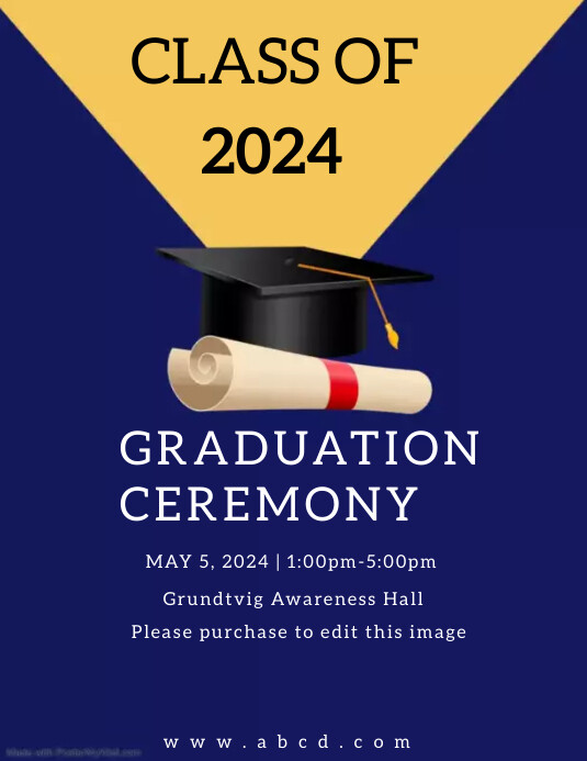 Graduation Template | PosterMyWall