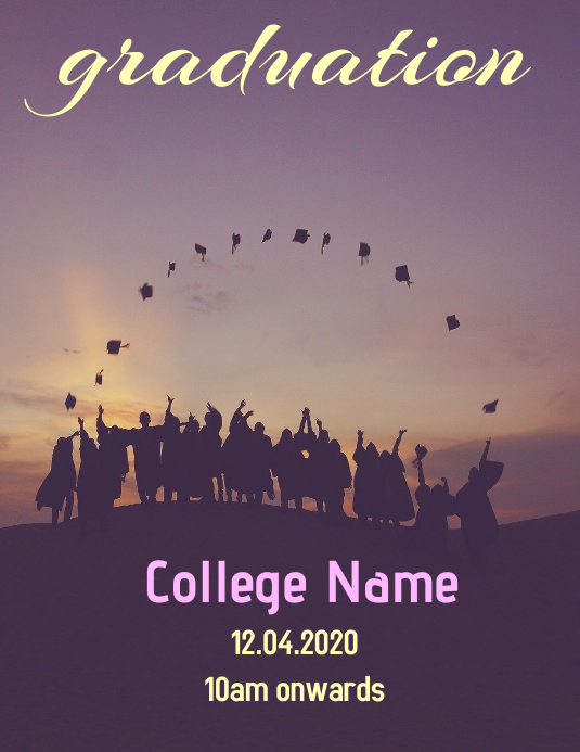 Copy of graduation | PosterMyWall