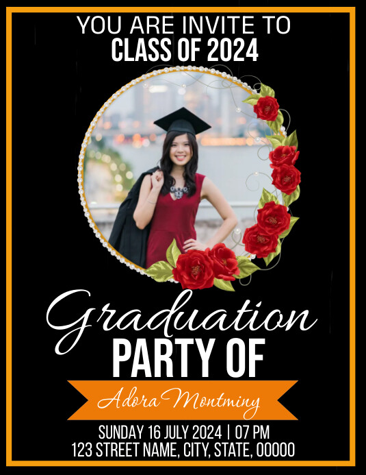 Modèle Graduation | PosterMyWall