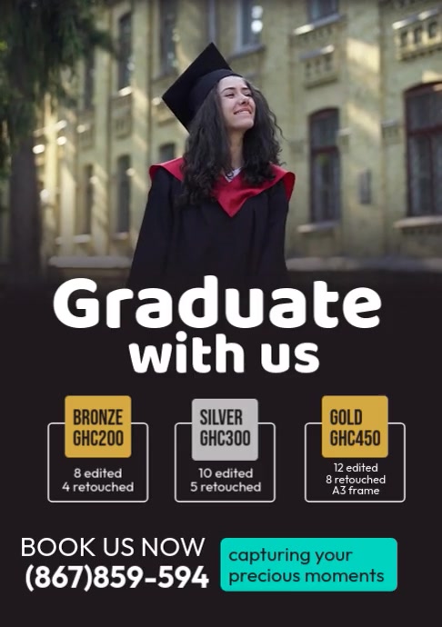 Graduation Event Template | PosterMyWall