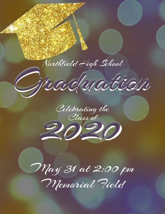 Graduation Flier Template | PosterMyWall