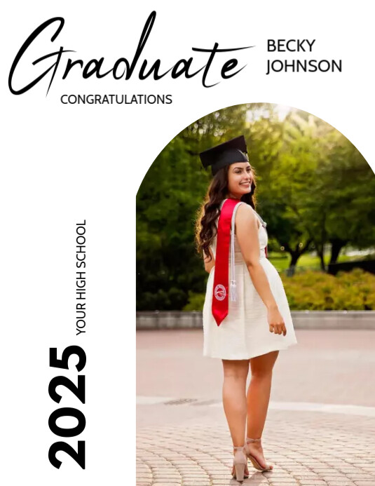 graduation flyer Template | PosterMyWall