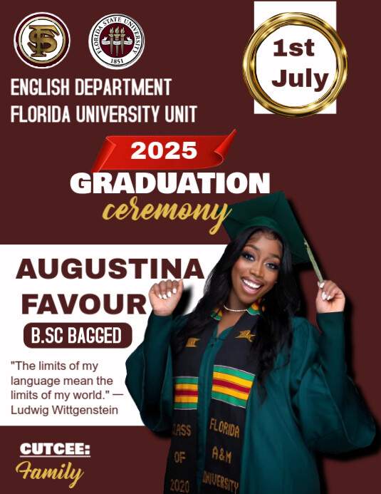 Graduation flyer Template | PosterMyWall