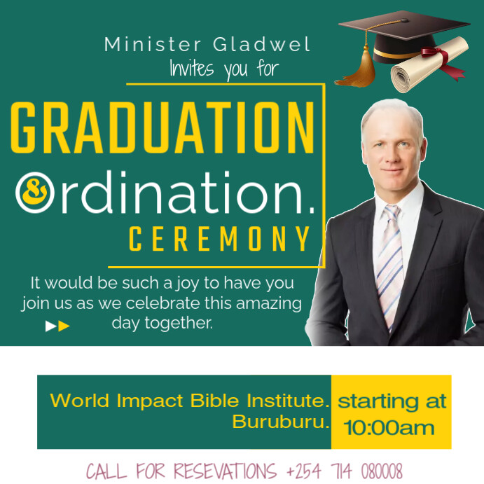 graduation flyer Template | PosterMyWall