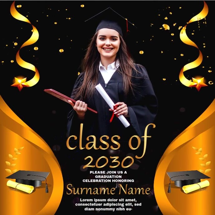 Copy of Graduation Flyer | PosterMyWall