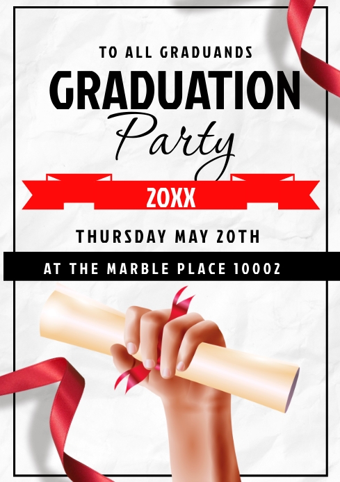 Copy of Graduation Flyer | PosterMyWall