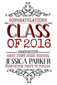graduation ceremony invitation poster Template | PosterMyWall
