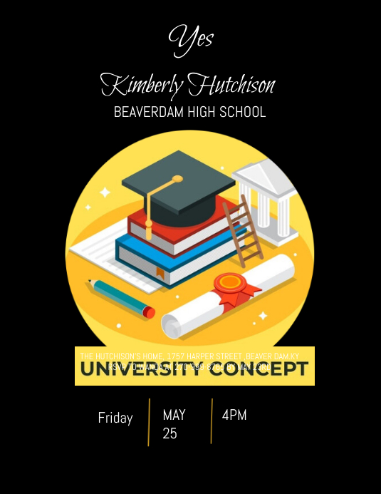 Brosur Templat Selebaran Kelulusan | PosterMyWall