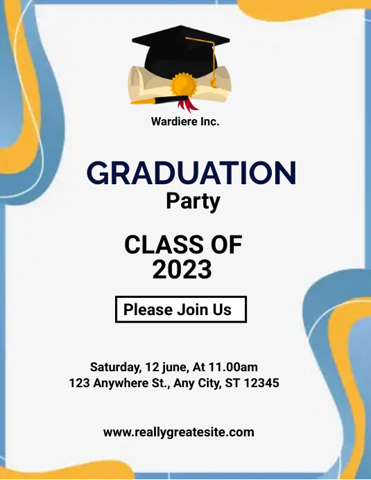Graduation Flyer Template | PosterMyWall