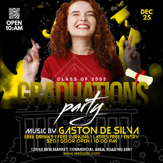 Graduation Flyer Template | PosterMyWall