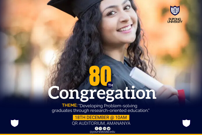 Plantilla de Graduation Flyer Template | PosterMyWall