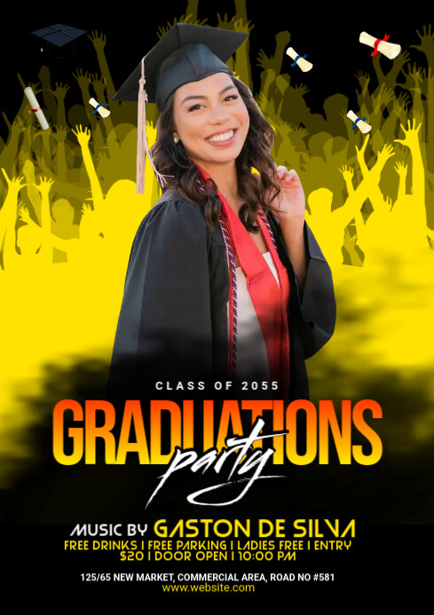 Copy of Graduation Flyer Template | PosterMyWall