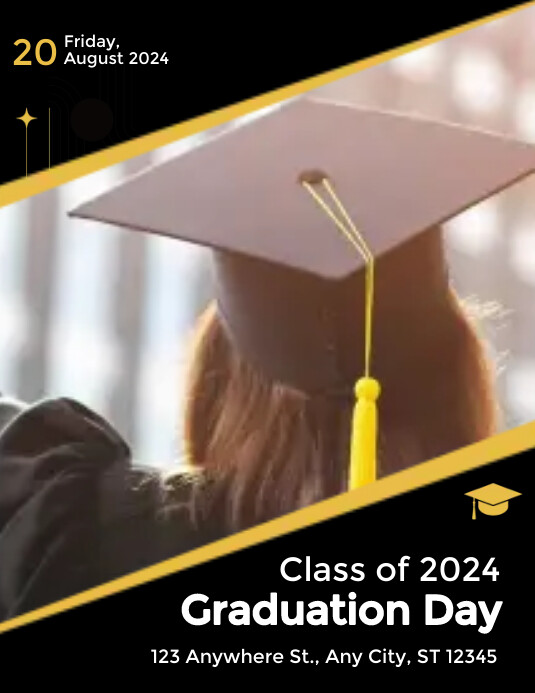 Graduation Flyer Template | PosterMyWall