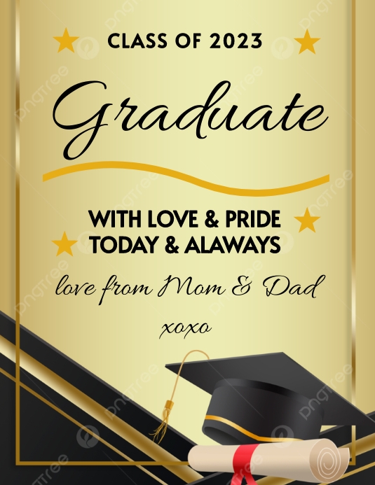 graduation flyer templates | PosterMyWall
