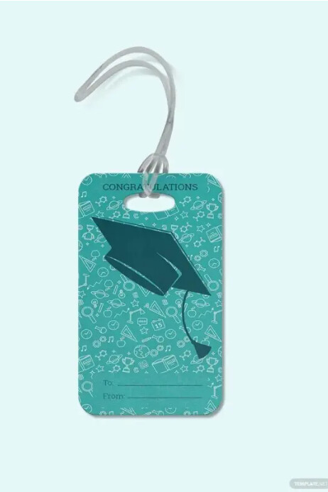 Graduation Gift Tag Template | PosterMyWall
