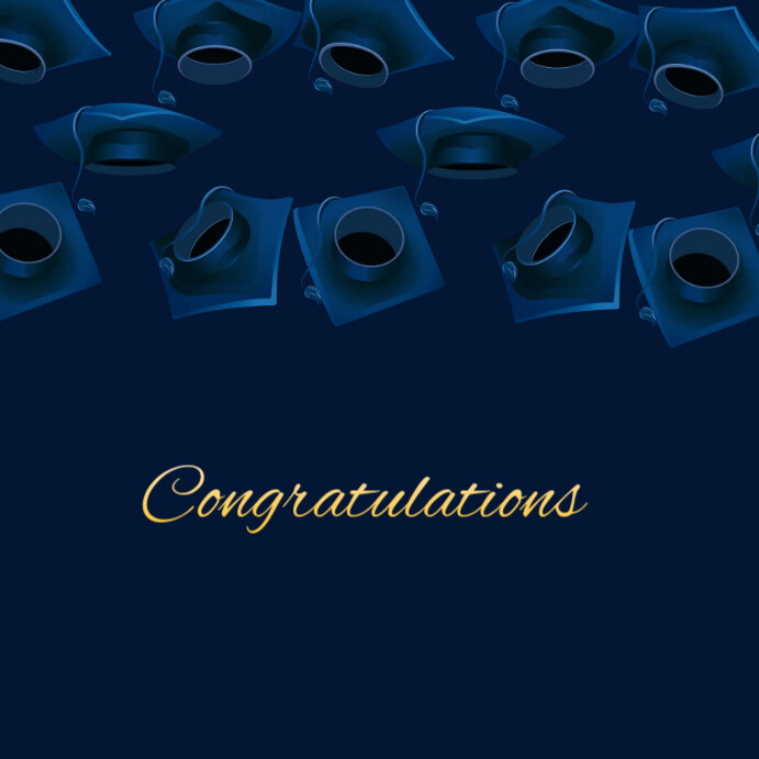 Graduation Greeting card Template | PosterMyWall