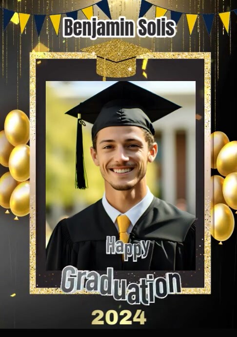 graduation greeting video with music Template | PosterMyWall