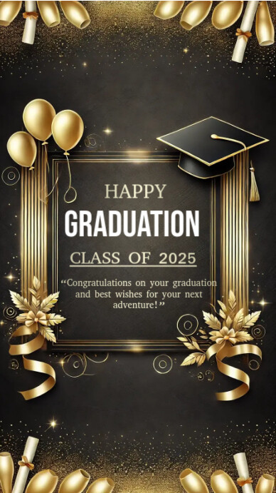Graduation Instagram Story Template | PosterMyWall